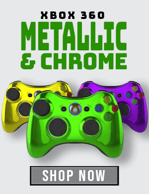 Xbox 360 - Custom Controller - Metallic & Chrome – Controller Chaos