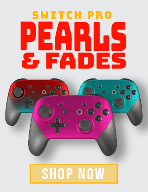 Nintendo Switch Pro - Custom Controller - Pearls & Fades – Controller Chaos
