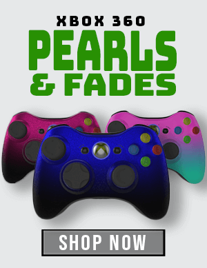 Xbox 360 - Custom Controller - Pearls & Fades – Controller Chaos