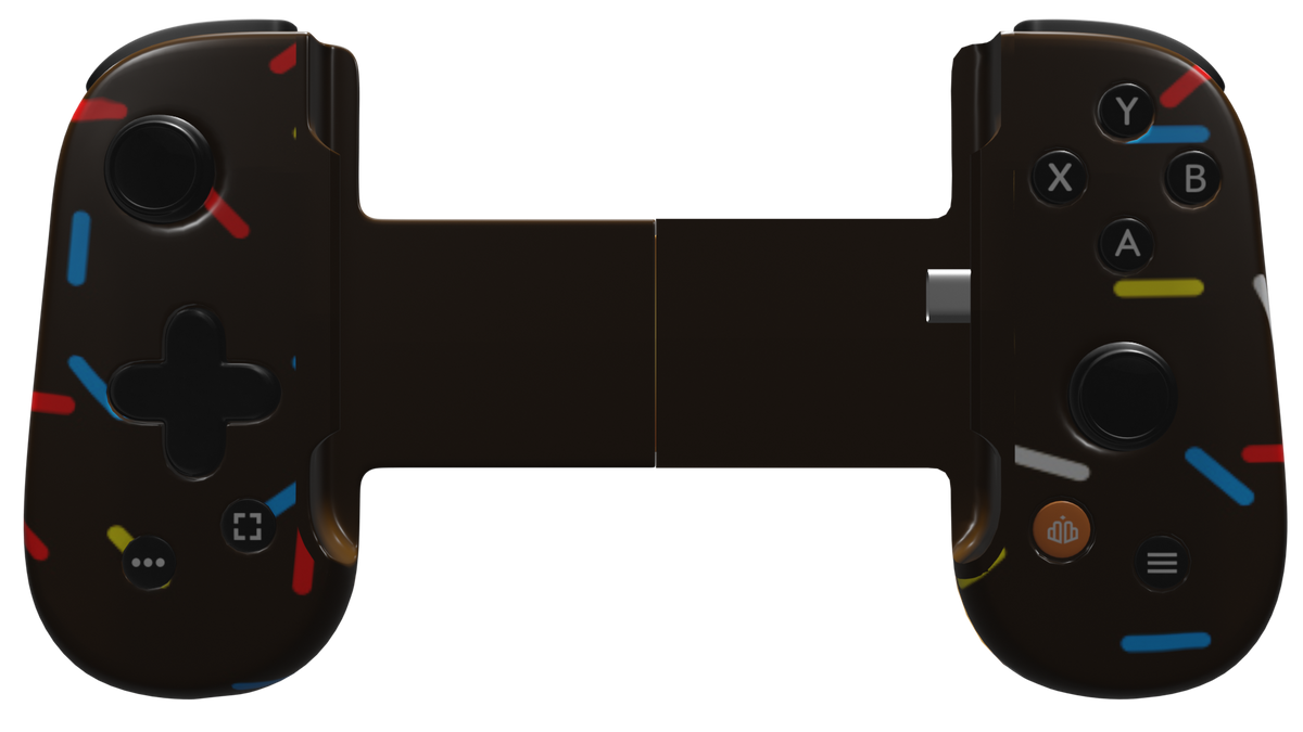 Glazed Fresh Chocolate – Backbone – Custom Controller | Controller Chaos