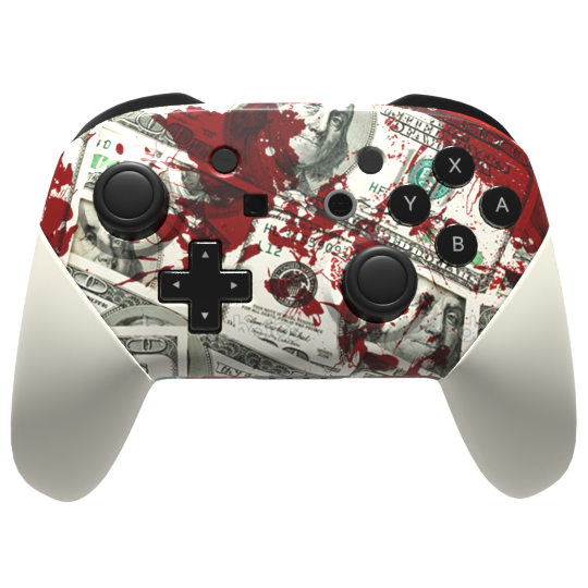 Blood Money – Switch Pro – Custom Controller | Controller Chaos