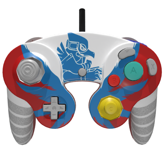 Falco – Gamecube – SSBU Custom Controller | Controller Chaos