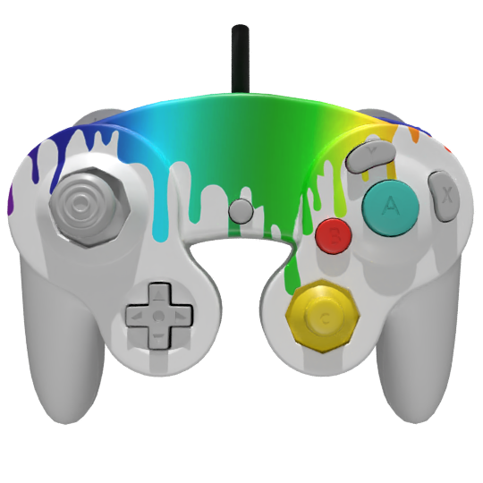 Liquid Spectrum – Gamecube – Custom Controller | Controller Chaos