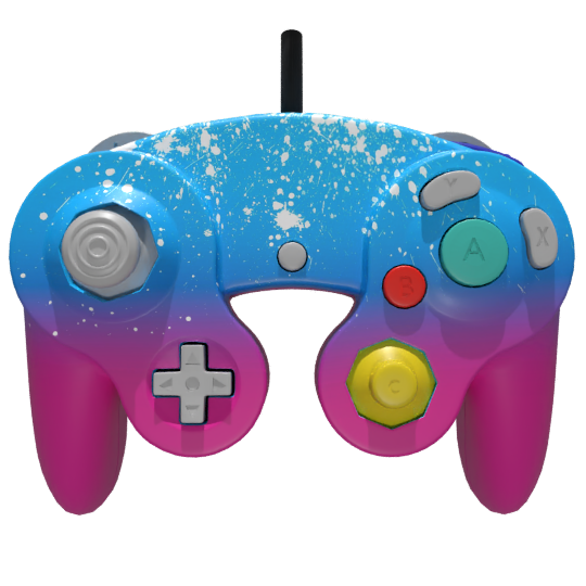 Lunar Atom – Gamecube – Custom Controller | Controller Chaos