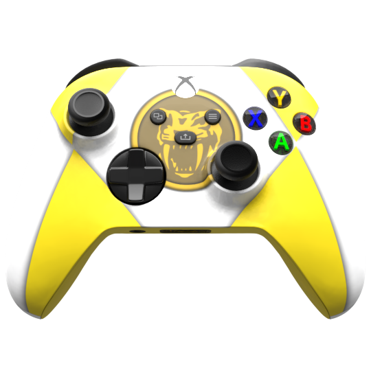 Morphin Time Yellow – XBX – Custom Controller – Controller Chaos