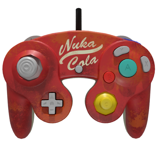 Nuka Cola – Nintendo Gamecube – Custom Controller – Controller Chaos