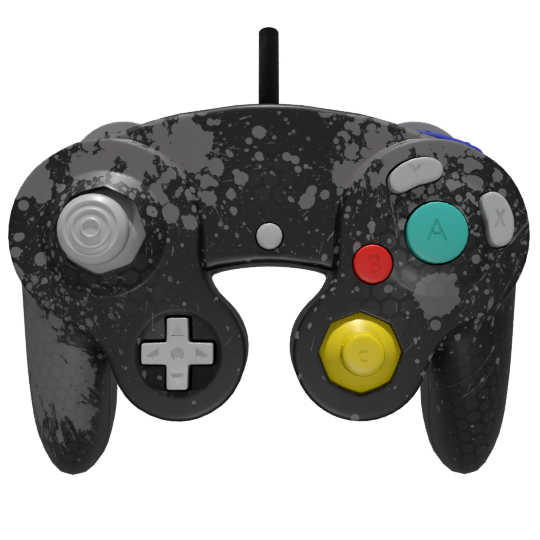 Obsidian Hex – Gamecube – Custom Controller | Controller Chaos