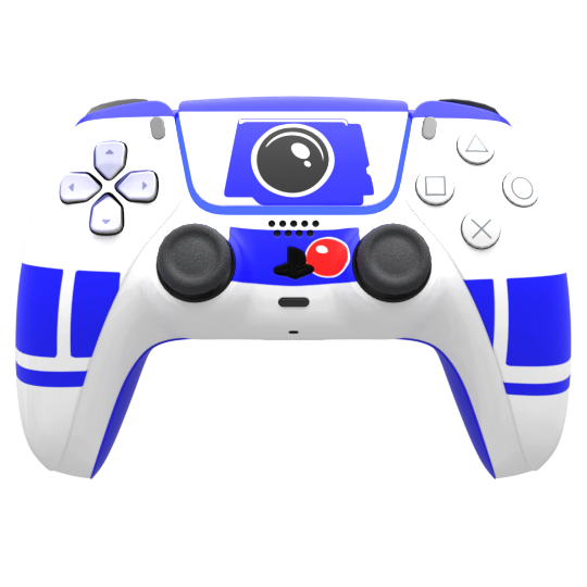 Plucky Droid – PS5 – Custom Controller | Controller Chaos Shell Only