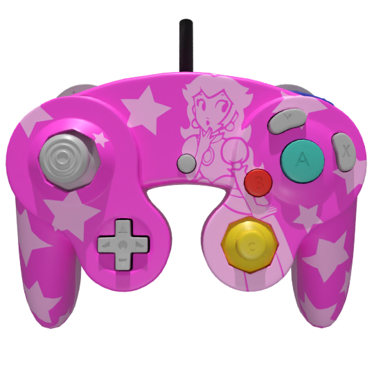 Princess Peach – Gamecube – SSBU Custom Controller | Controller Chaos