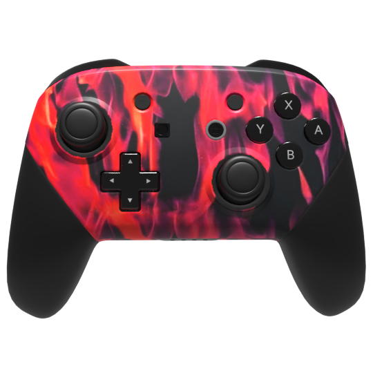 Red Inferno – Switch Pro – Custom Controller | Controller Chaos