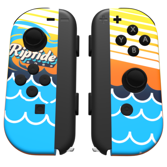 Riptide 2022 – Switch Joy-Con – Tournament Custom Controller – Controller Chaos