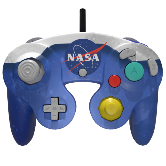 Space Admin Classic – Gamecube – Custom Controller – Controller Chaos