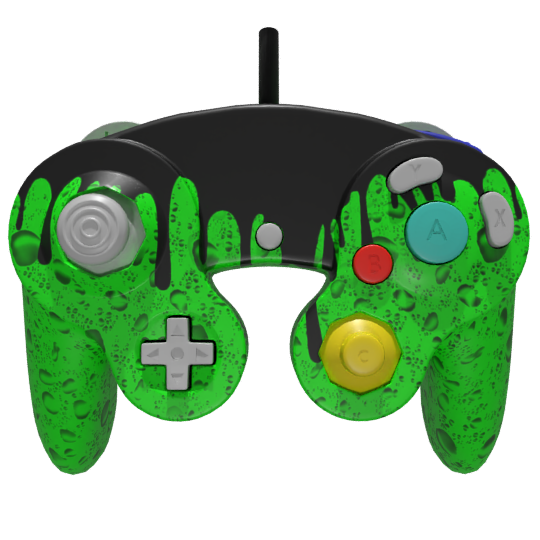 Toxic Demize – Gamecube – Custom Controller | Controller Chaos