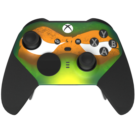 Turtle Power Mikey – Xbox One Elite – Custom Controller – Controller Chaos