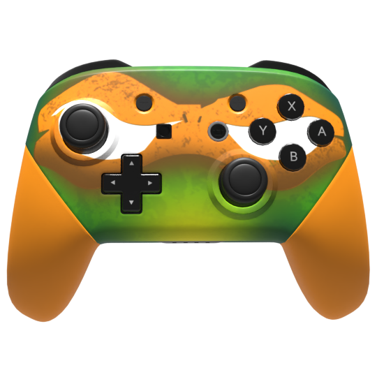 Turtle Power Mikey – Switch Pro – Custom Controller | Controller Chaos