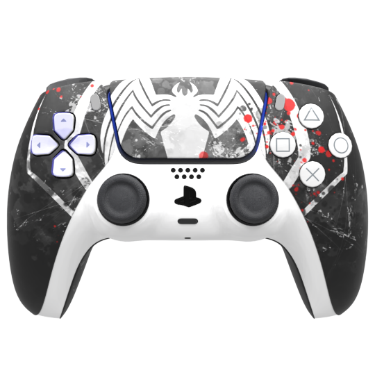 Venomous Symbiote – PS5 – Custom Controller | Controller Chaos Shell Only