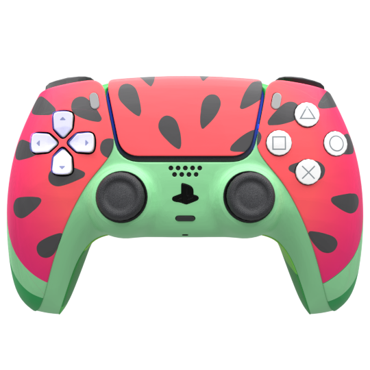 Watermelon Splash – PS5 – Custom Controller – Controller Chaos