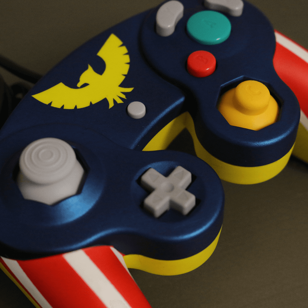 Captain Falcon – Gamecube – SSBU Custom Controller | Controller Chaos