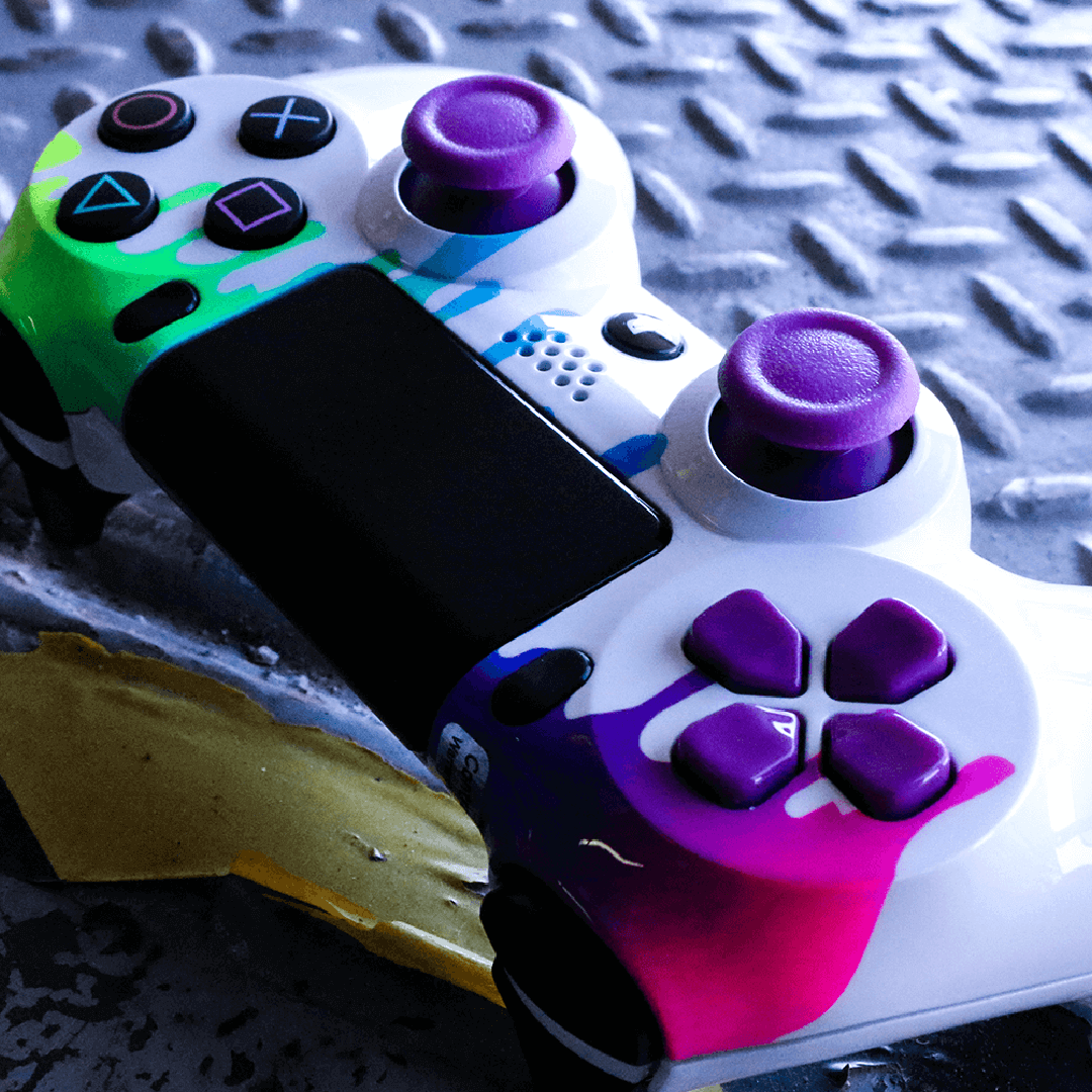 Liquid Spectrum – Switch Joy-Con – Custom Controller |Controller Chaos