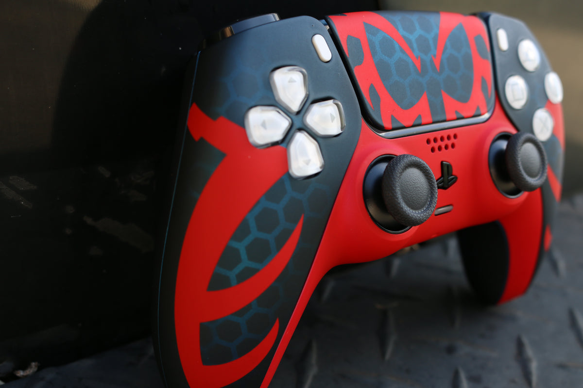 Spiderman 2099 – PS5 – Custom Controller – Controller Chaos