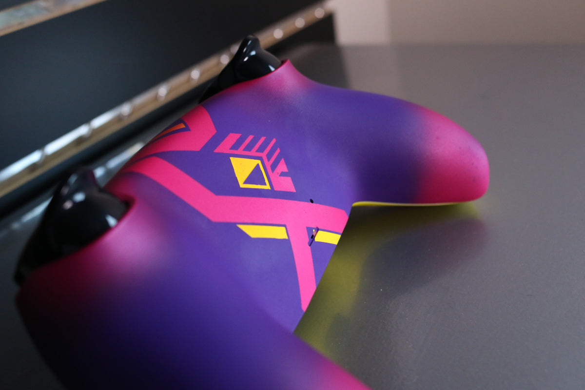 Cyber Samurai – PS5 – Custom Controller – Controller Chaos