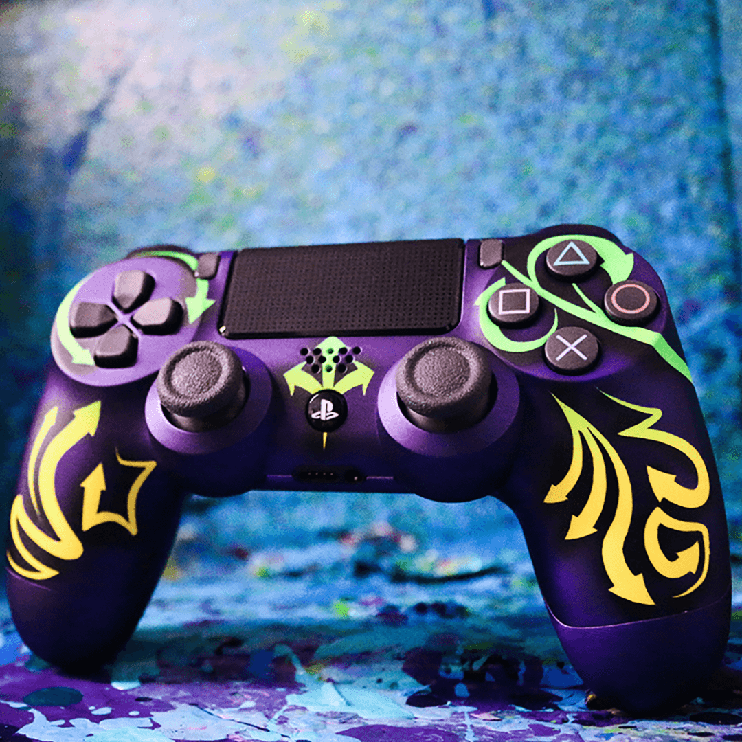 Midnight Tag – PS5 – Custom Controller | Controller Chaos Shell Only