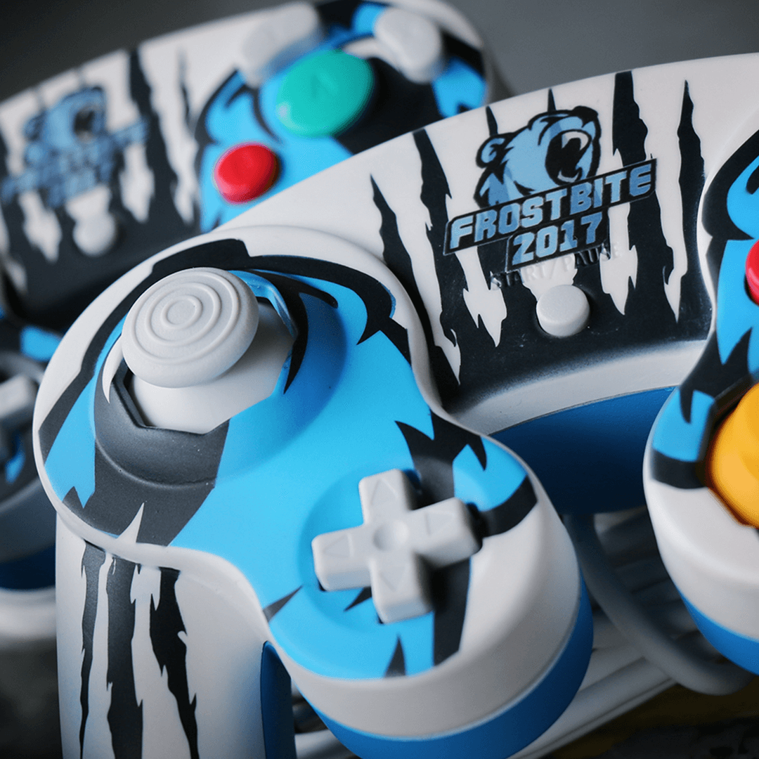 Frostbite 2019 – Gamecube – Custom Controller | Controller Chaos