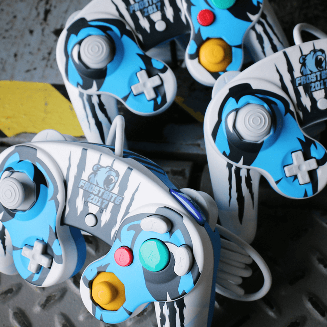 Frostbite 2019 – Gamecube – Custom Controller | Controller Chaos