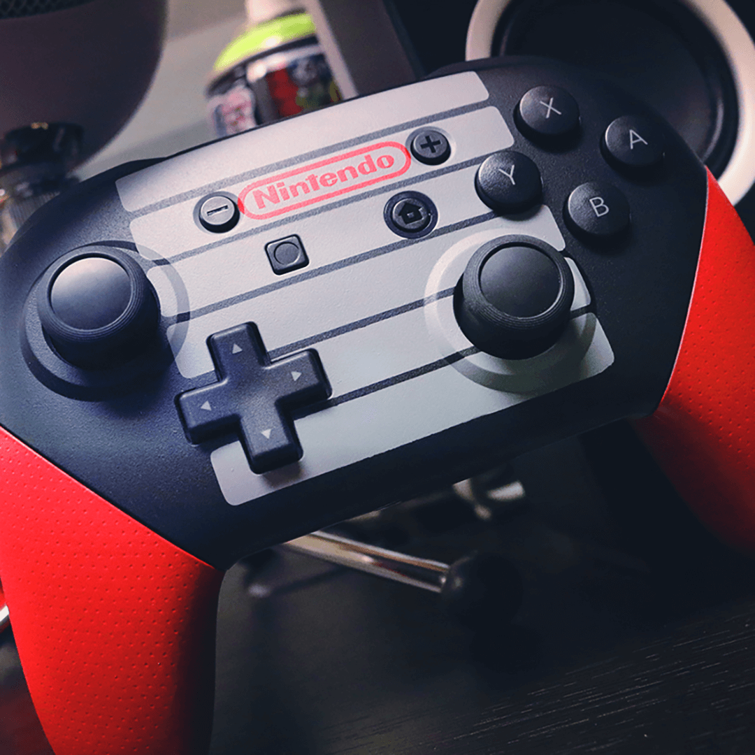 Retro NES – Switch Joy-Con – Custom Controller | Controller Chaos