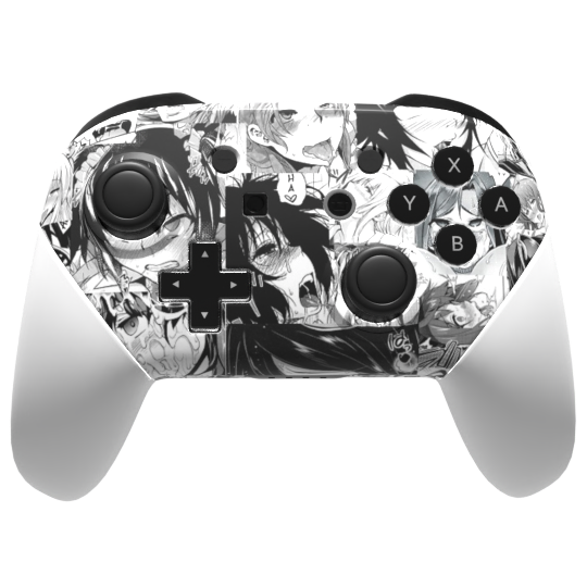 AHEGAO Senpai – Nintendo Switch Pro – Anime Custom Controller ...