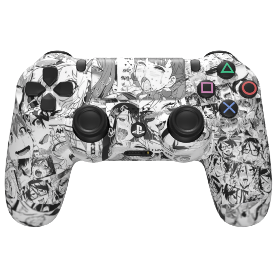 AHEGAO Senpai – PS4 – Anime Custom Controller – Controller Chaos