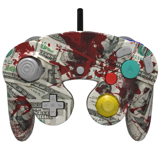 Blood Money – Gamecube – Custom Controller | Controller Chaos