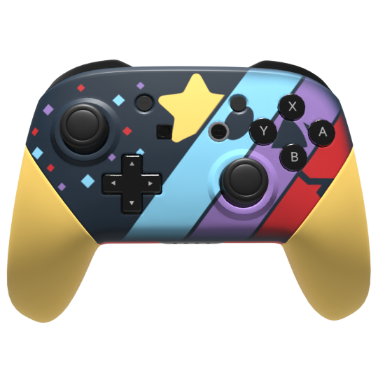 Crystal Gems – Nintendo Switch Pro – Custom Controller – Controller Chaos