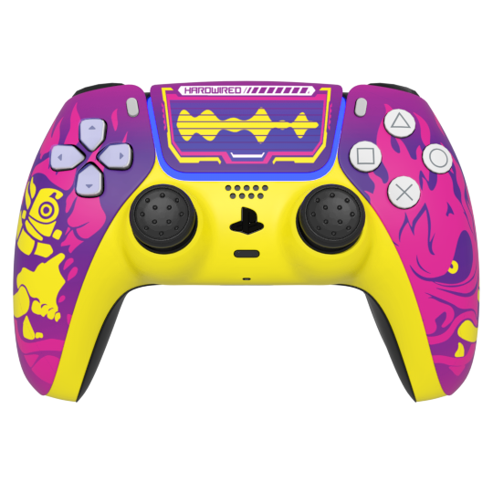 Cyber Samurai – PS5 – Custom E Sports Controller | Controller Chaos