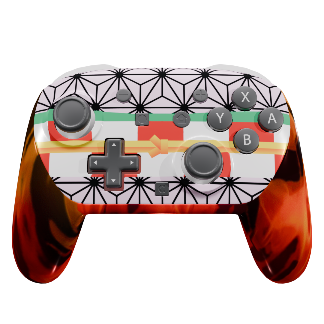 Nezuko– Nintendo Switch Pro 2 – Custom Controller | Controller Chaos