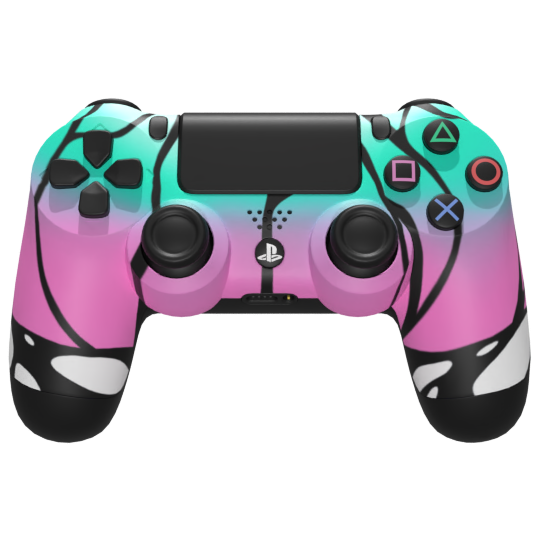 Demon Slayer Shinobu – PS4 – Anime Custom Controller – Controller Chaos