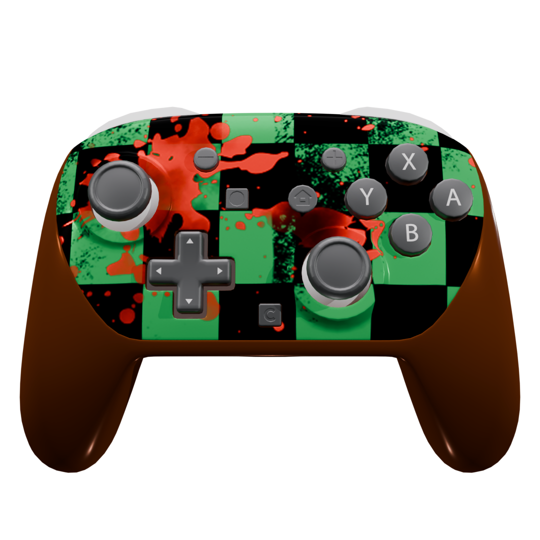 Tanjiro– Nintendo Switch Pro 2 – Custom Controller | Controller Chaos