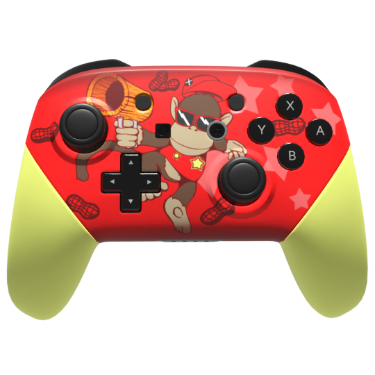 Diddy Kong – Nintendo Switch Pro – Custom Smash Controller – Controller ...