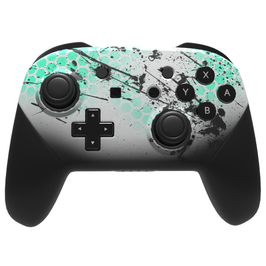 Emerald Hex – Switch Pro – Custom Controller | Controller Chaos