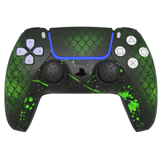 Forest Dragon – PS5 – Custom E Sports Controller | Controller Chaos