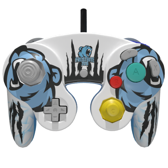 Frostbite 2019 – Gamecube – Custom Controller | Controller Chaos