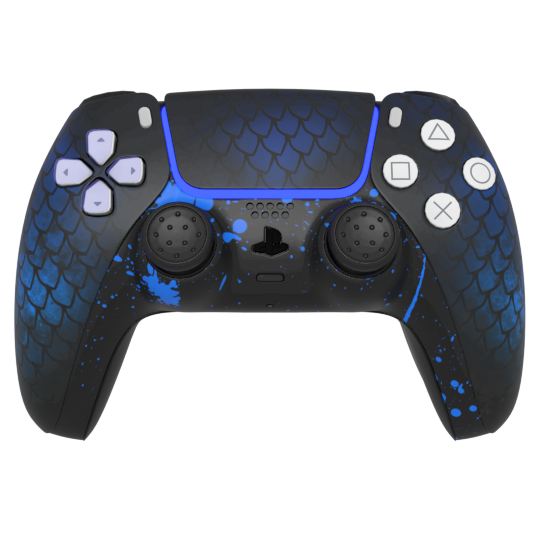 Frozen Dragon – PS5 – Custom E Sports Controller | Controller Chaos