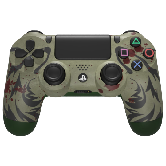 GOT: Dire Wolf – PS4 – Custom Controller | Controller Chaos