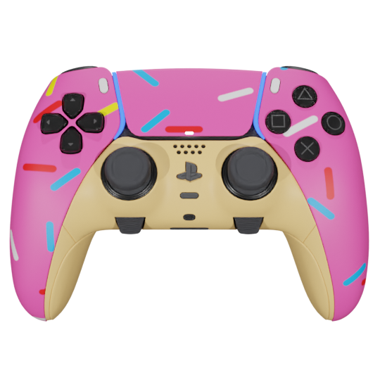Glazed Fresh Donut - Playstation 5 - Dual Sense Edge - Custom ...