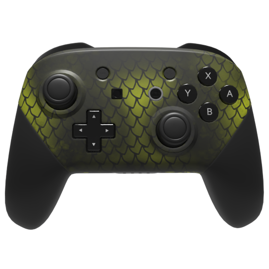 Golden Dragon – Switch Pro – Custom Controller | Controller Chaos