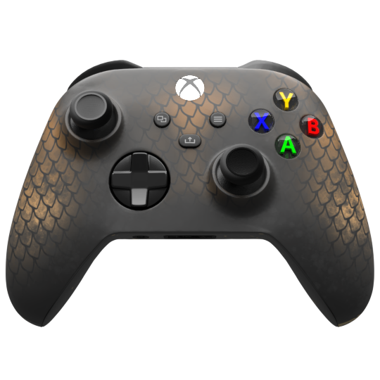 Golden Dragon – Xbox Series X | One S – Custom Controller – Controller ...