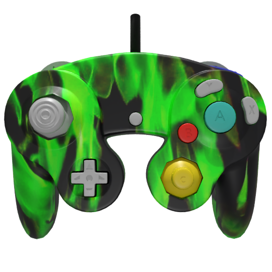 Green Inferno – Gamecube – Custom Controller | Controller Chaos