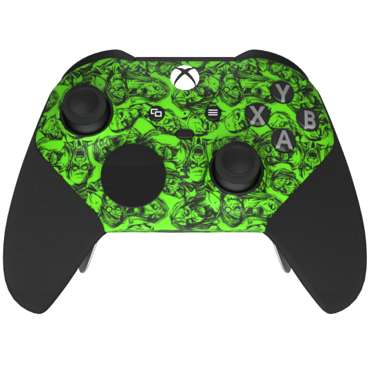 Green Zombies – Xbox One Elite – Custom Controller | Controller Chaos