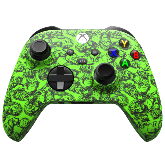 Green Zombies – Xbox Series X | One S – Custom Controller – Controller ...