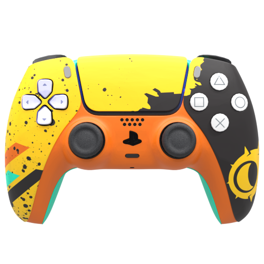 Junkrat – PS5 – Overwatch Custom Controller – Controller Chaos